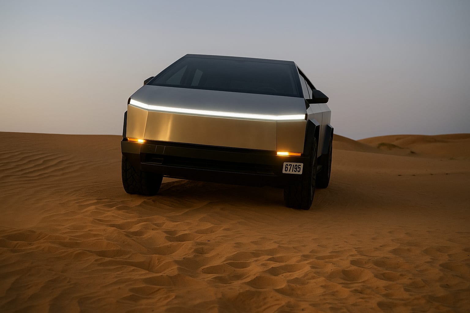 Rent Tesla Cybertruck in Dubai | Horse Cars